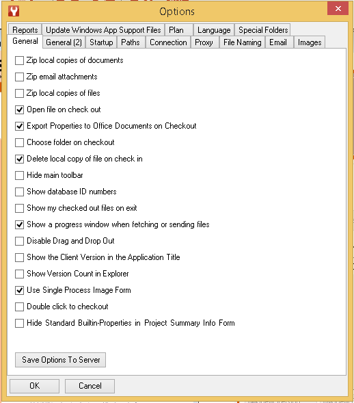 User Options